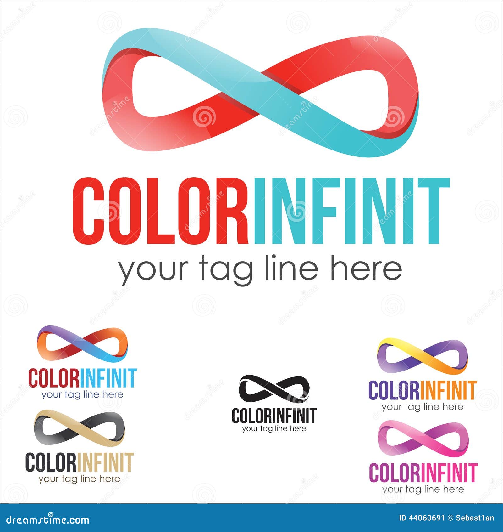 Logo infini illustration de vecteur. Illustration du finances - 44060691