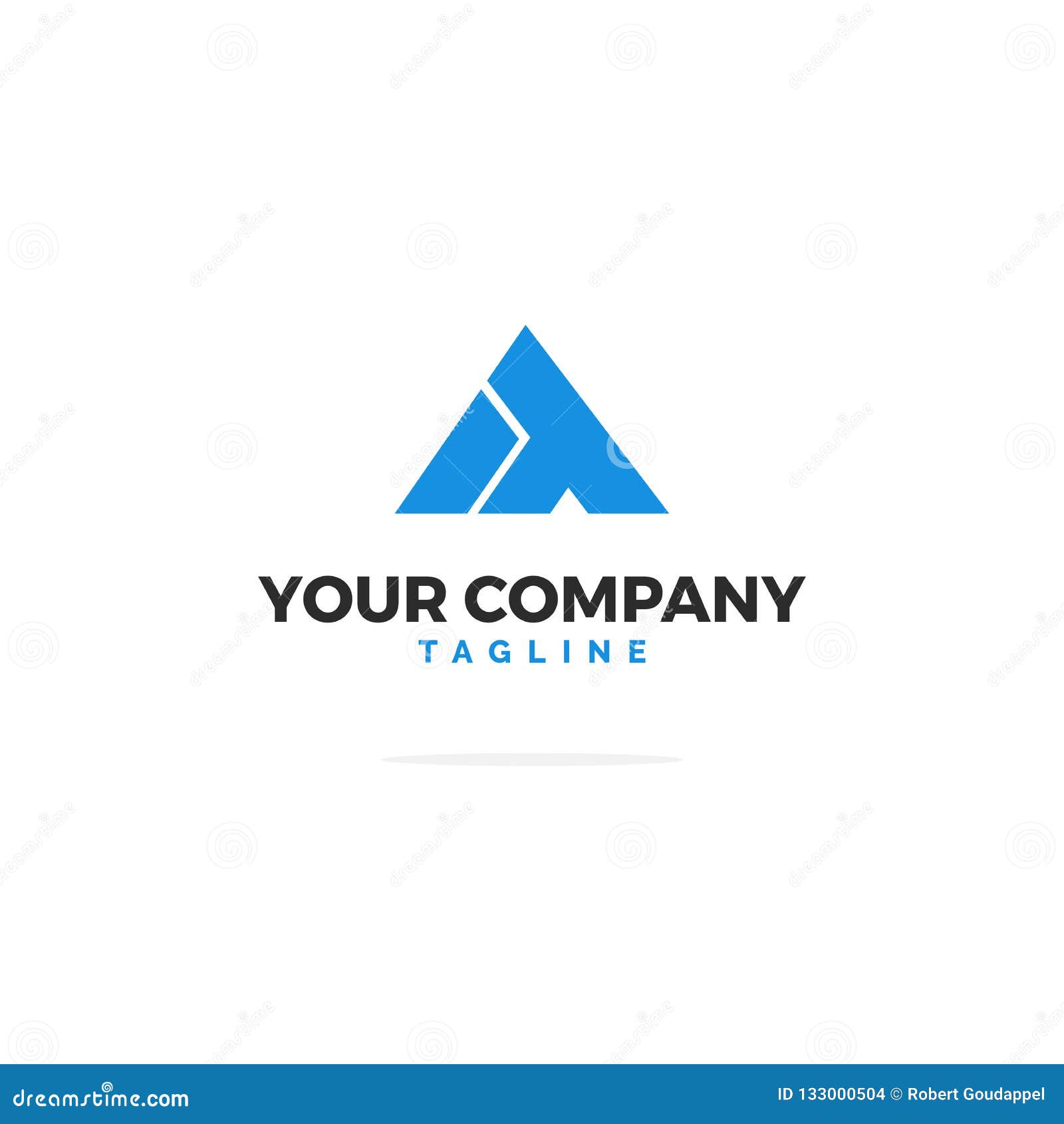 Logo Informatique De Vecteur Bleu Illustration de Vecteur ...