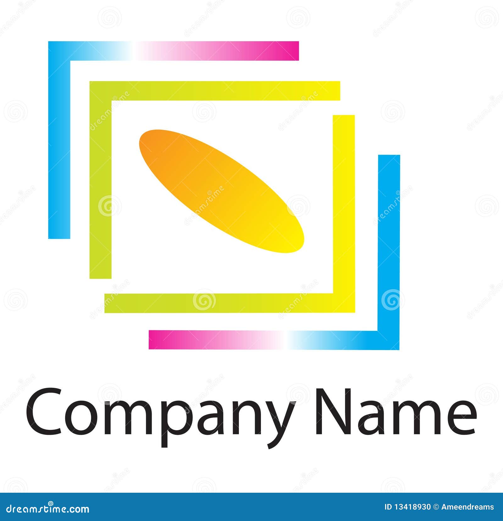 Logo for infrastructure stock vector. Illustration of creative - 13418930