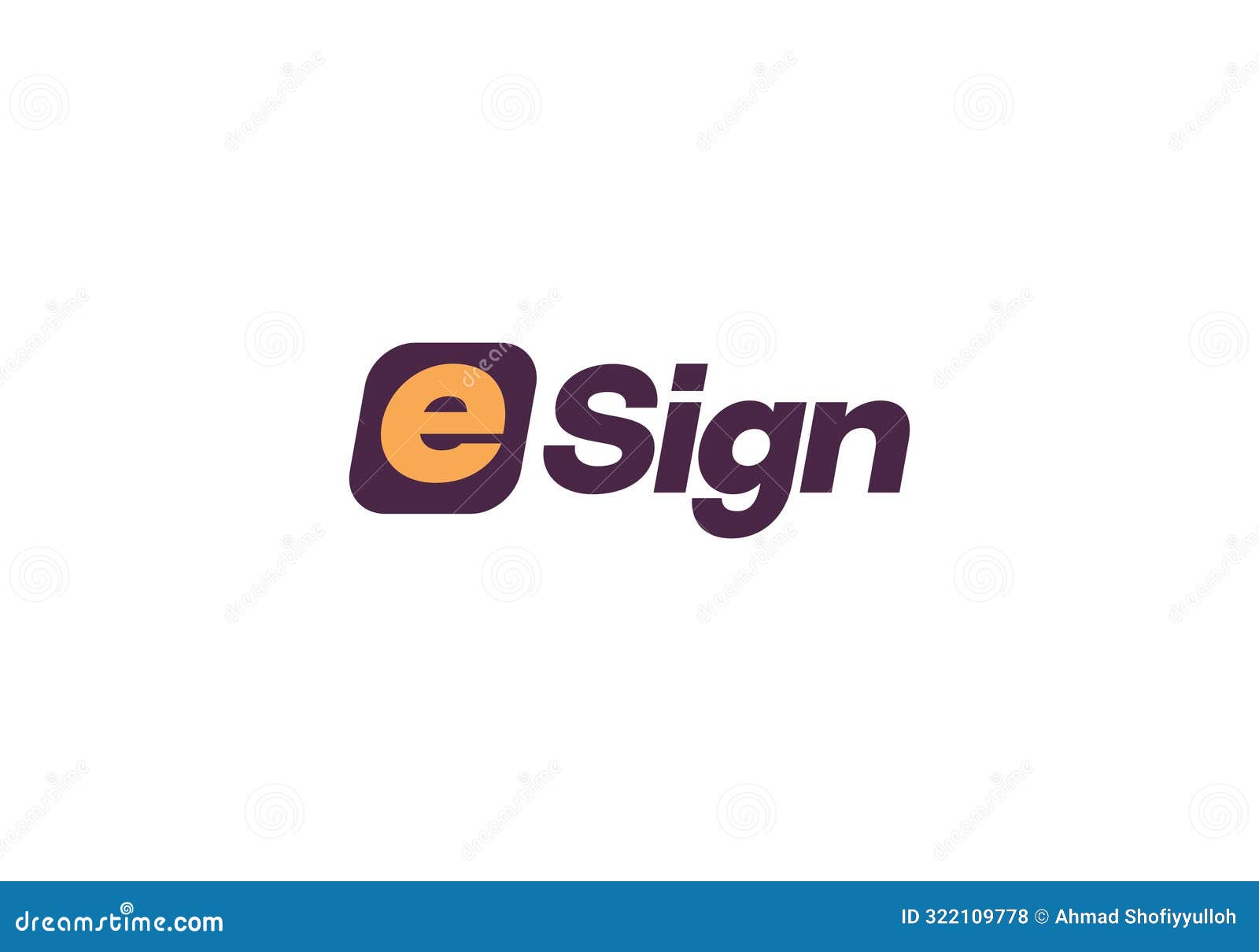 Logo Design Initial E in Rectangle Shape. Logo Design Electronic Sign ...