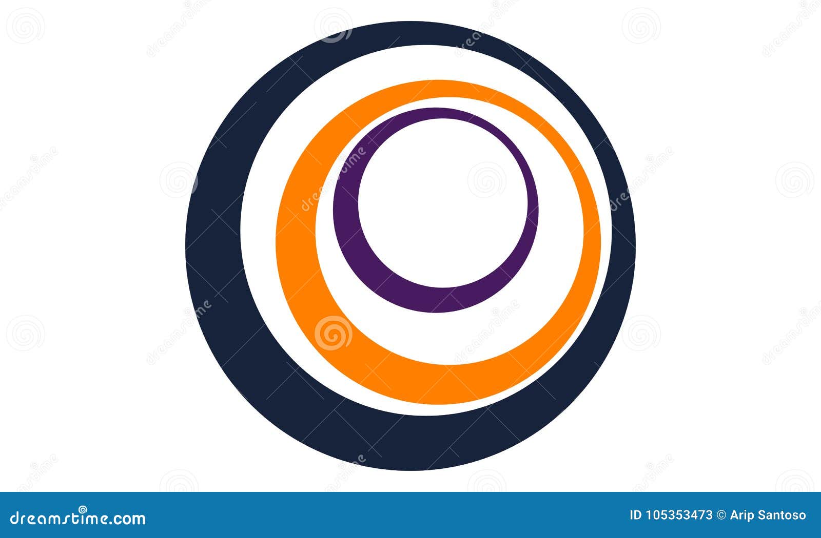 Logo Inner Circle ilustración del vector. Ilustración de adentro ...