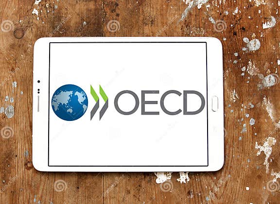 OECD logo editorial photo. Image of oecd, website, member - 298576356