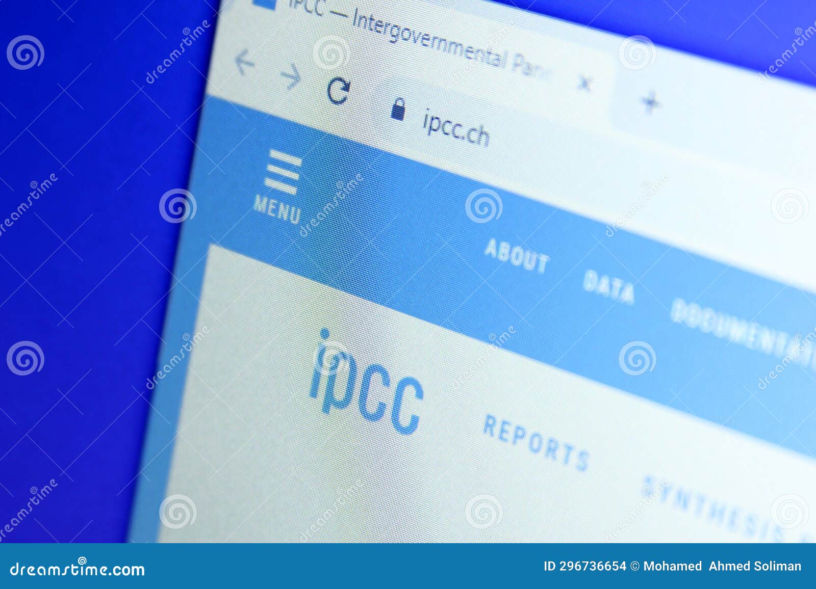 Intergovernmental Panel on Climate Change (IPCC) Editorial Stock Image ...