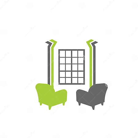 Logo Interior room stock vector. Illustration of beautiful - 15645439