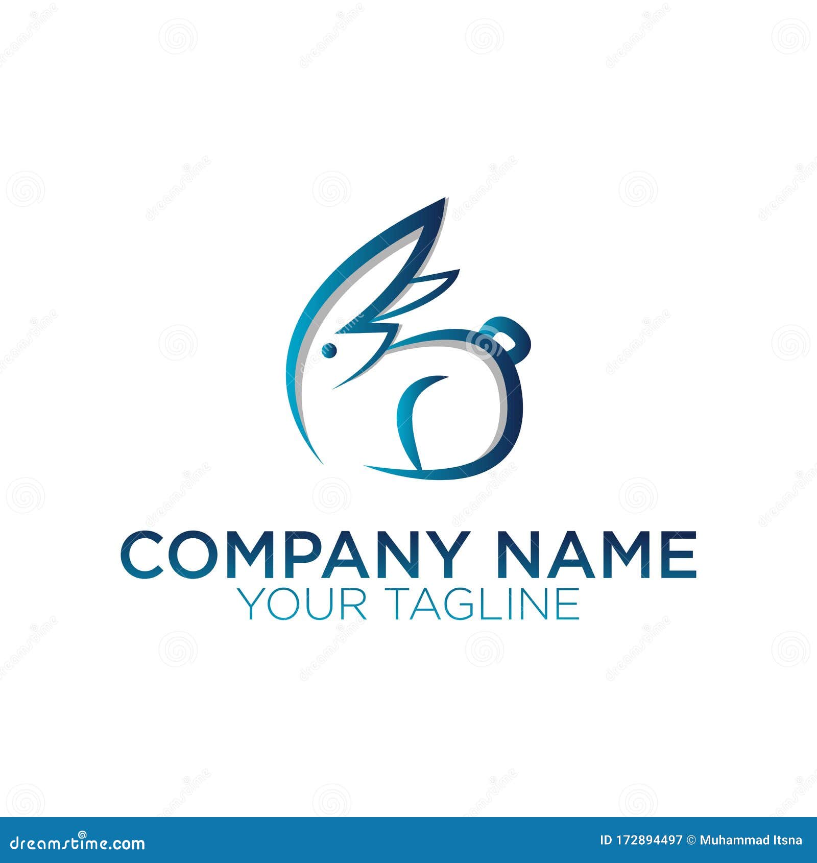 Premium Rabbit Logos for Companies and Businesses, Web or Apps Stock ...