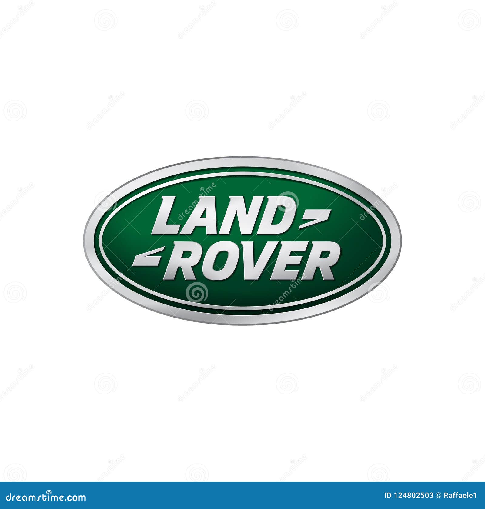 Logo Land Rover editorial stock photo. Illustration of format - 124802503