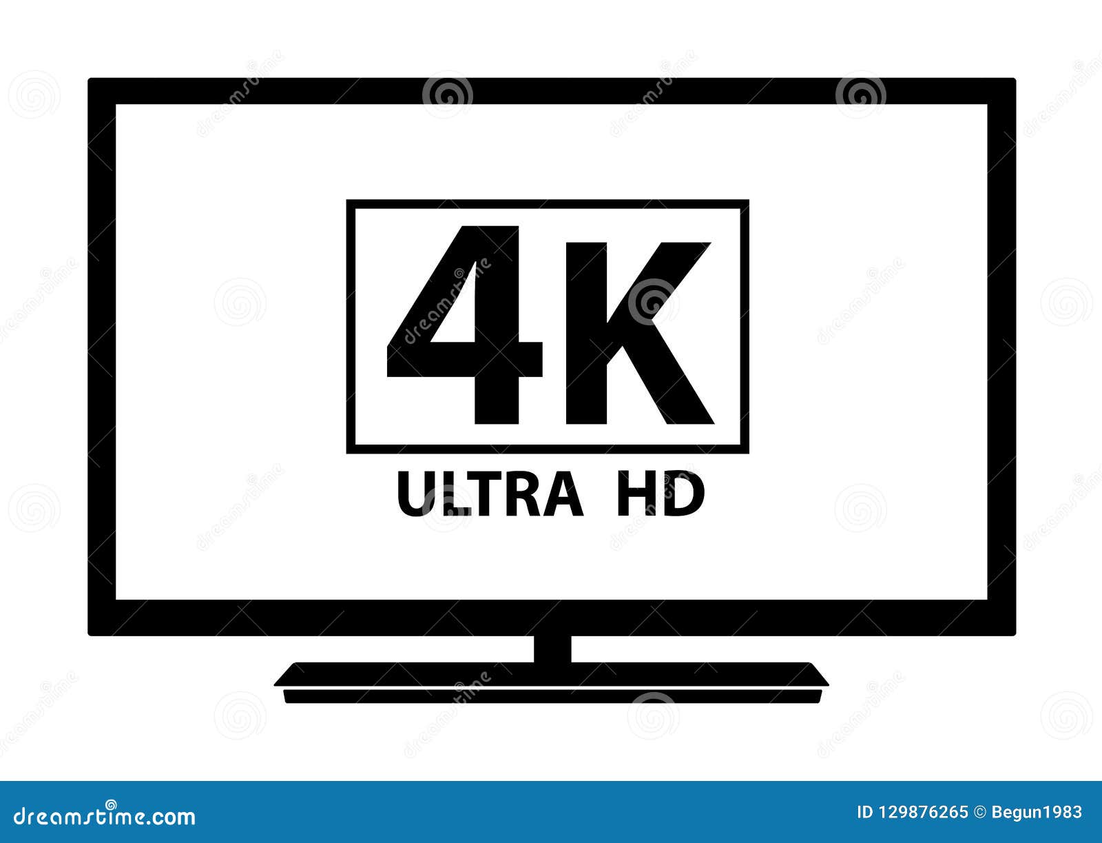 Logo LCD-Fernsehen Im Vektor Vektor Abbildung - Illustration von ...