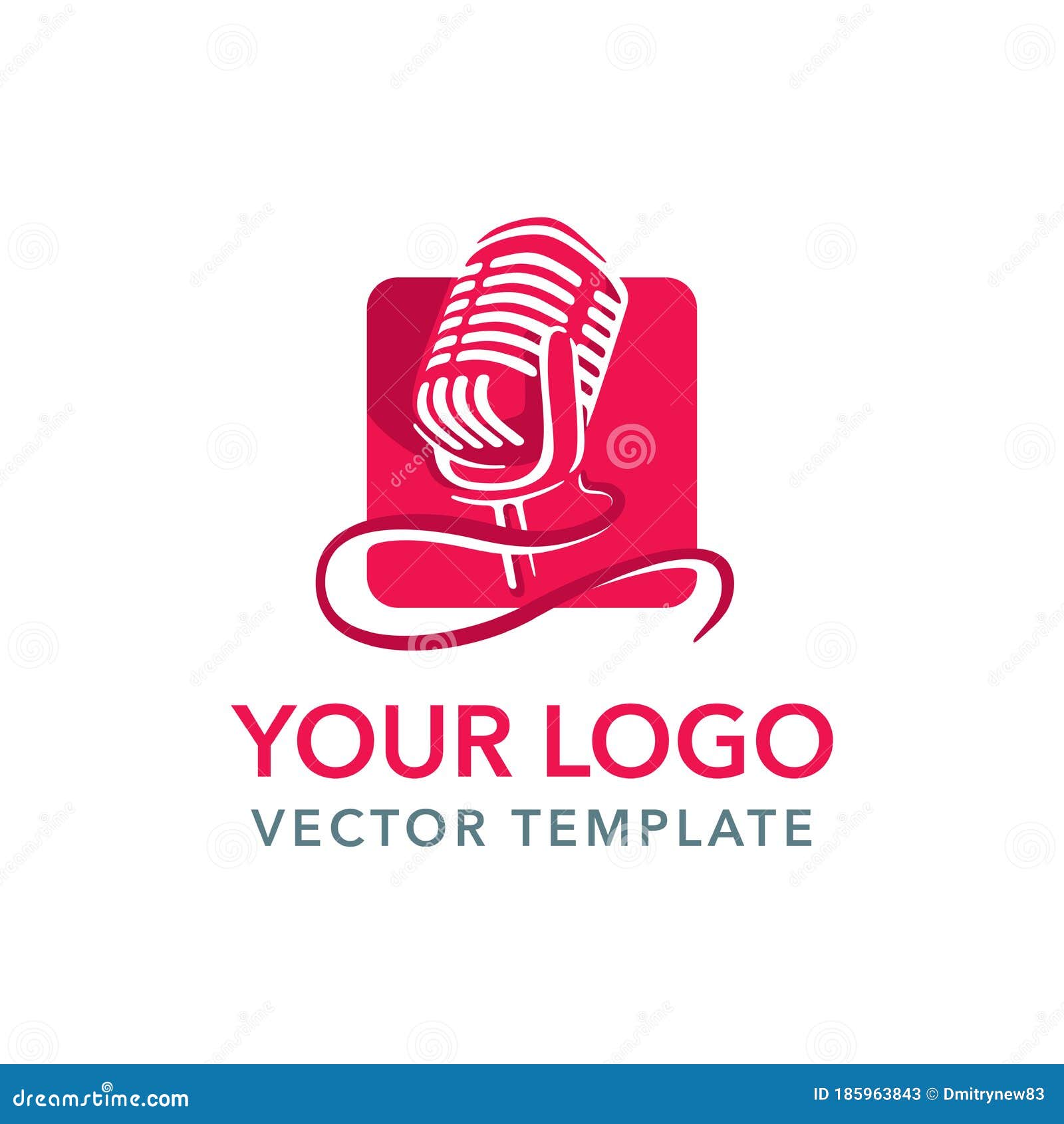Logo for Leading, Singer, Event, Karaoke Party Stock Vector ...
