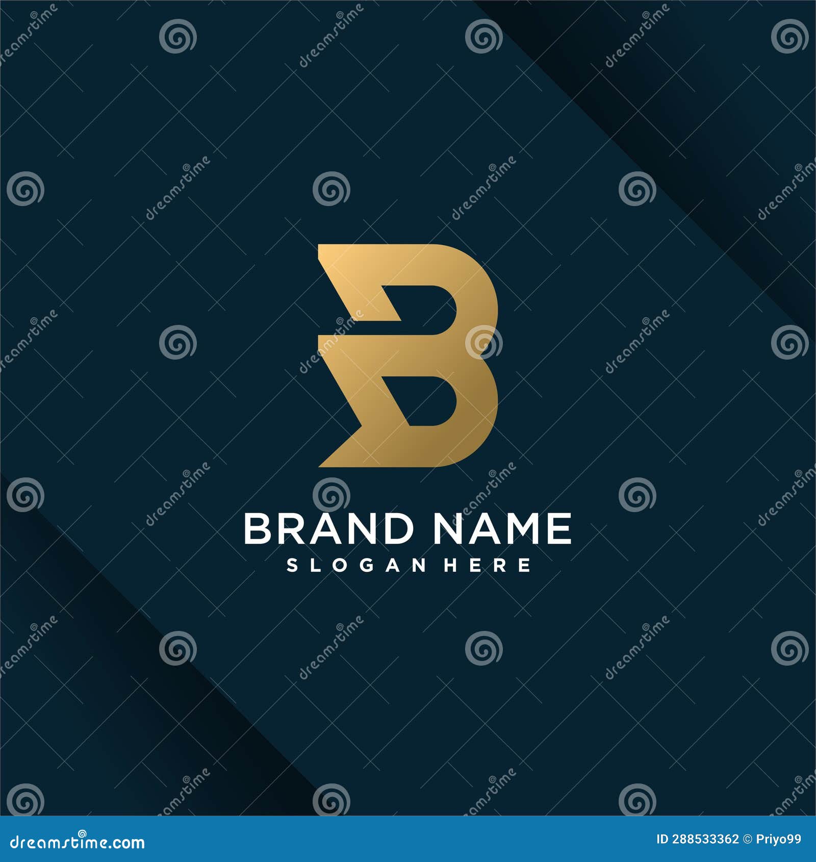 Logo Letter B Design Vector with Modern Creative Style Concept Stock ...
