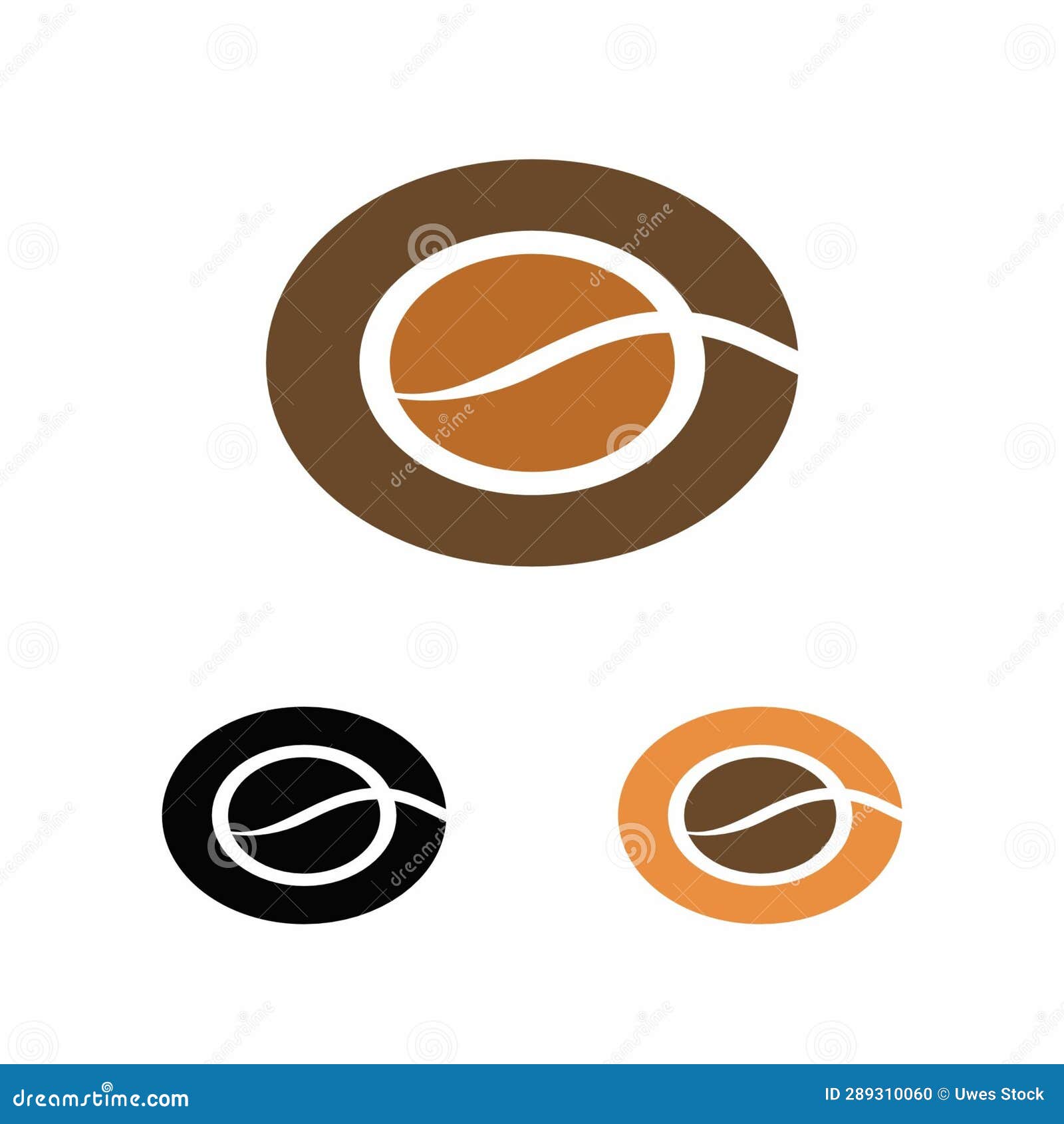 Logo Letter G Mountain Coffee Design Stock Vector - Illustration of ...