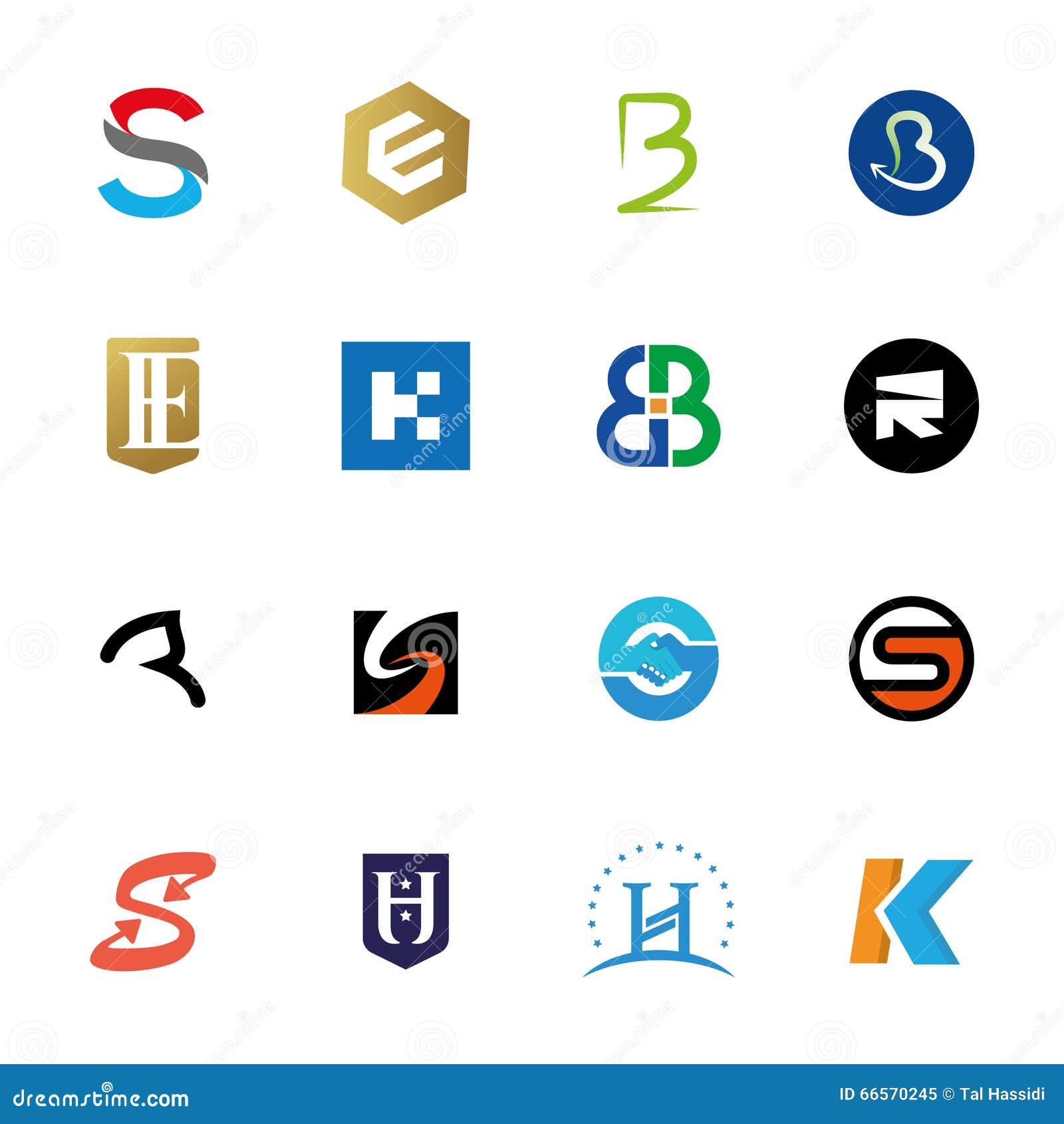 Logo letter icon set stock vector. Illustration of font - 66570245