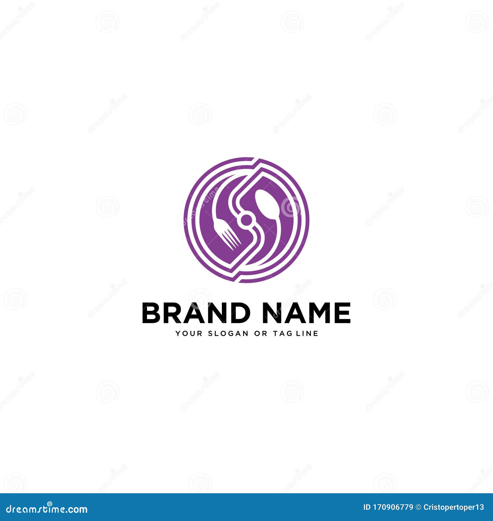 Logo Letter S Spoon and Fork Stock Vector - Illustration of brand ...