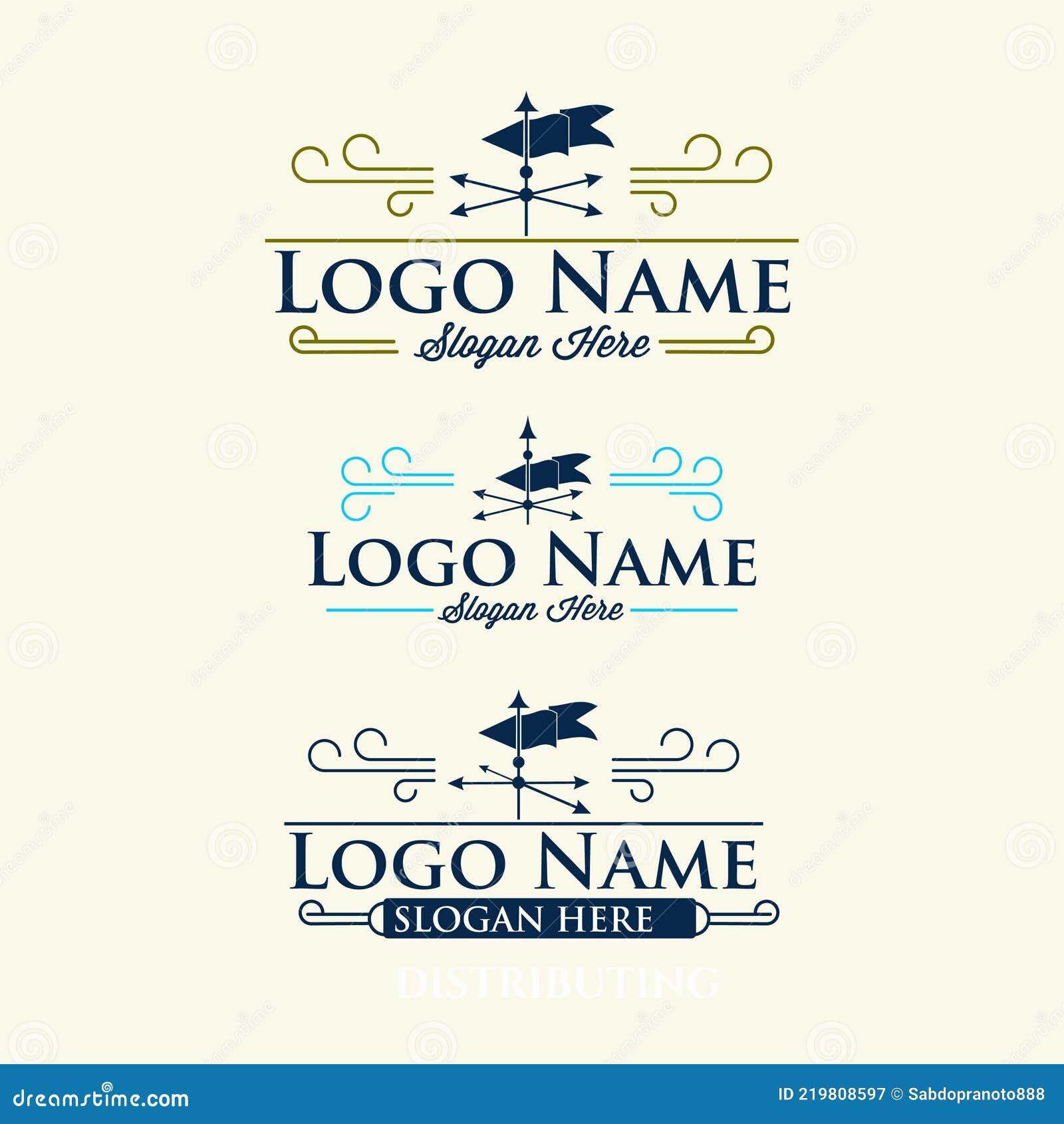 Logo Combination Shape and Letter Suitable for Business & Company ...