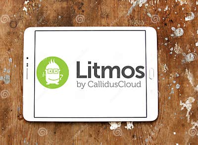 Litmos platform logo editorial stock image. Image of channel - 118467634