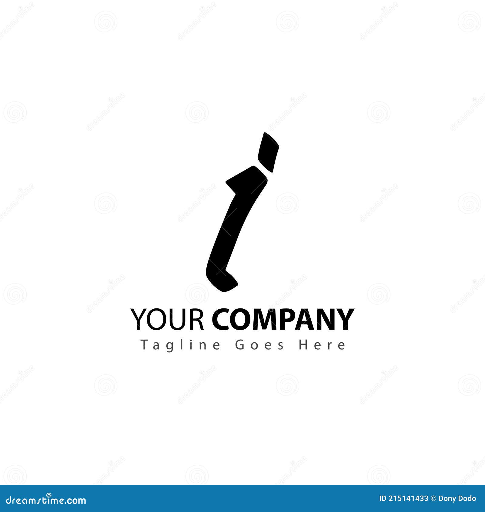 Logo Lettering Design stock vector. Illustration of creative - 215141433