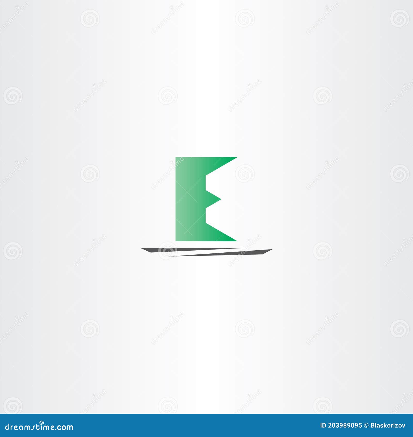 Logo Logotype E Green E Letter Sign Vector Symbol Stock Vector ...