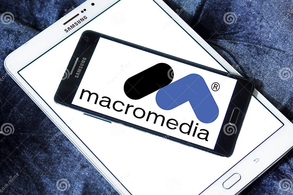 Macromedia Software Company Logo Editorial Photo - Image of commercial ...