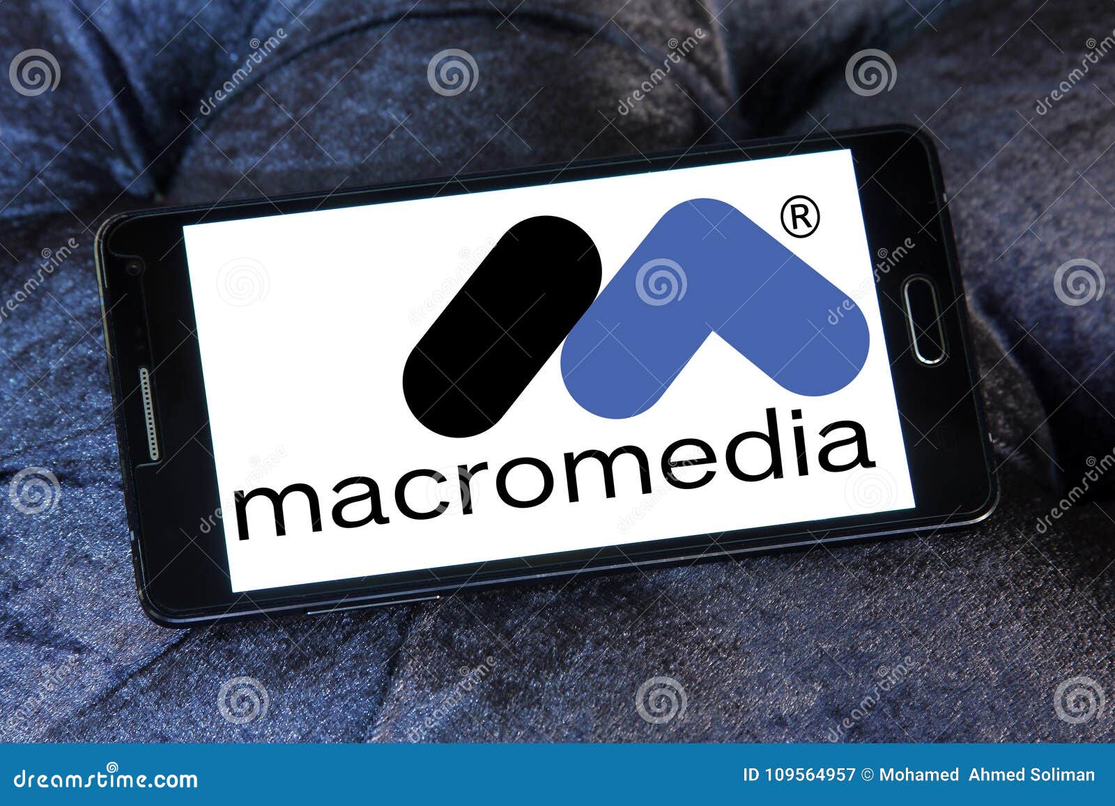 Macromedia Software Company Logo Editorial Photography - Image of ...