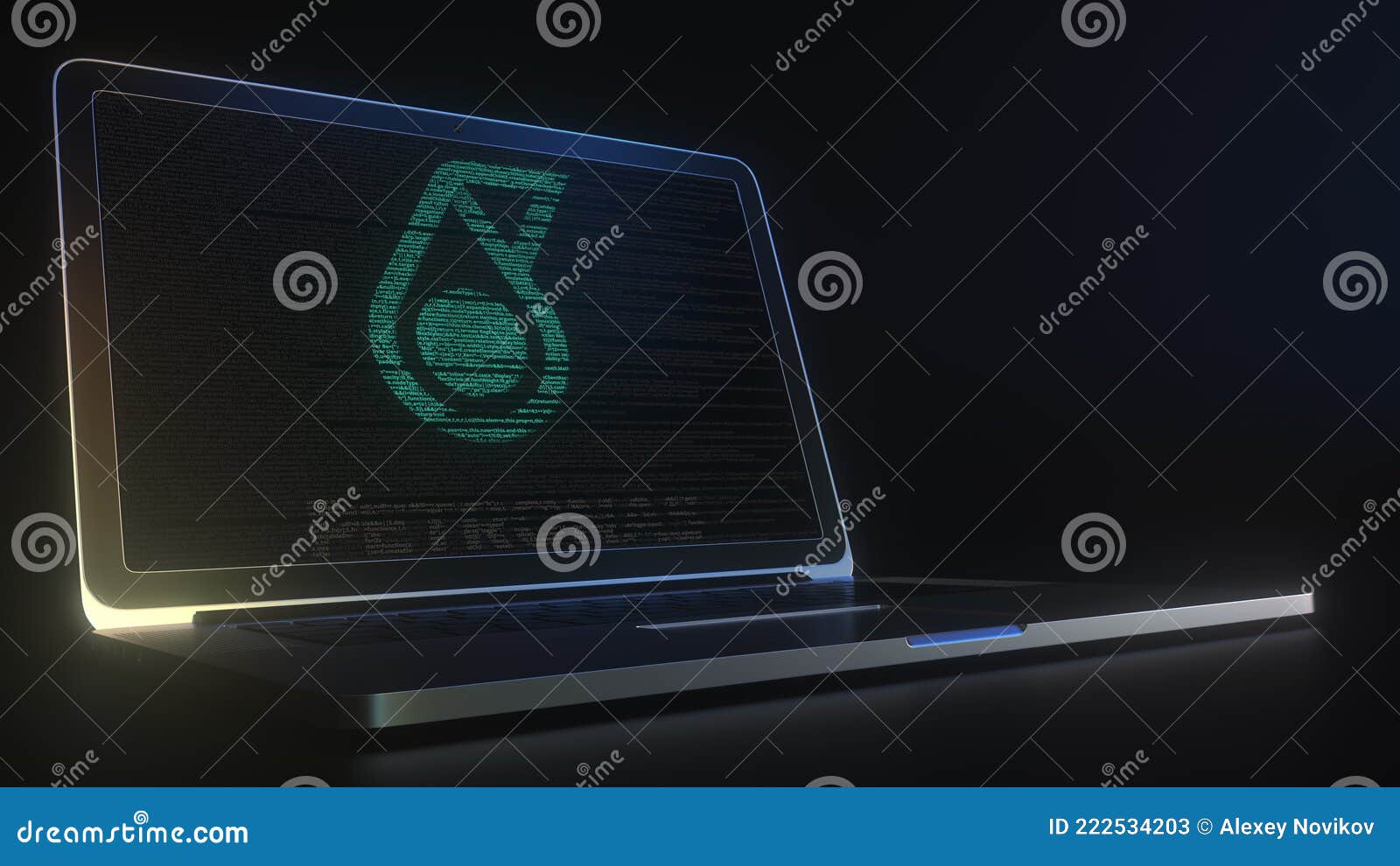 PETRONAS Logo Made with Computer Code on the Laptop Screen. Editorial ...