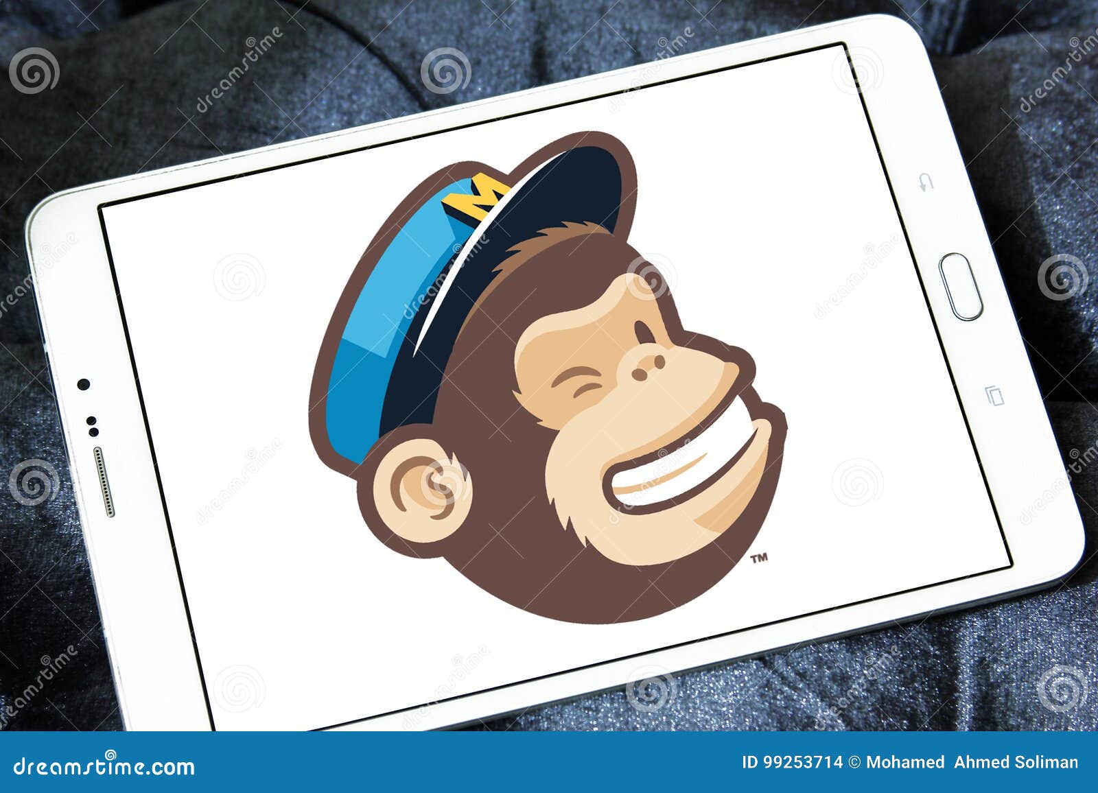 MailChimp company logo editorial stock image. Image of icon - 99253714