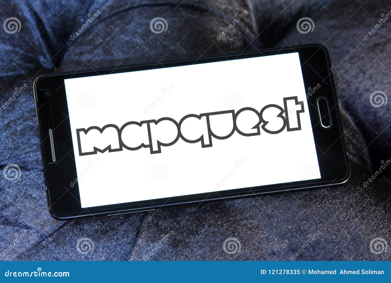 Mapquest Web Mapping Service Logo Editorial Image - Image of owned ...