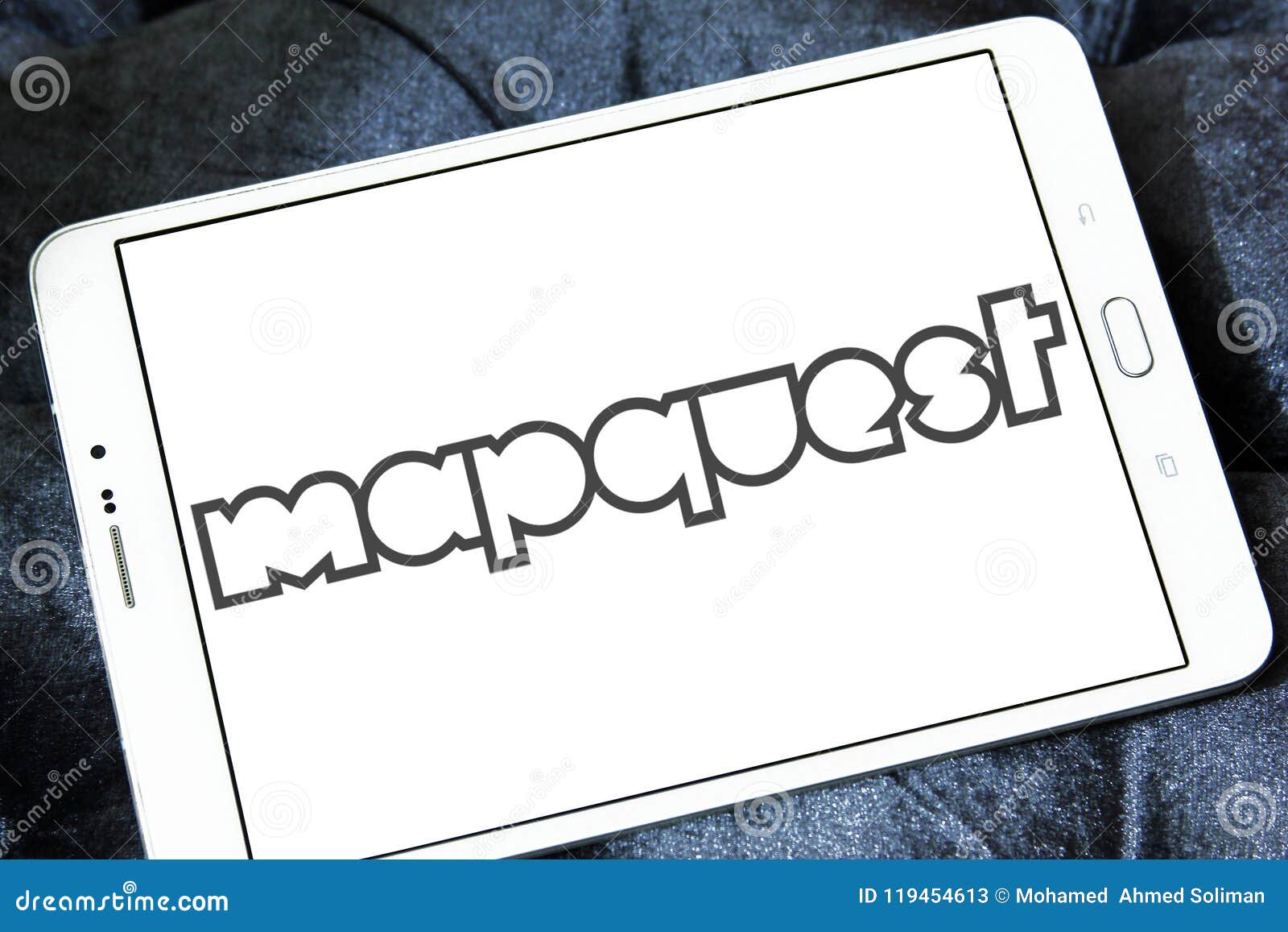 Mapquest Web Mapping Service Logo Editorial Stock Photo - Image of ...
