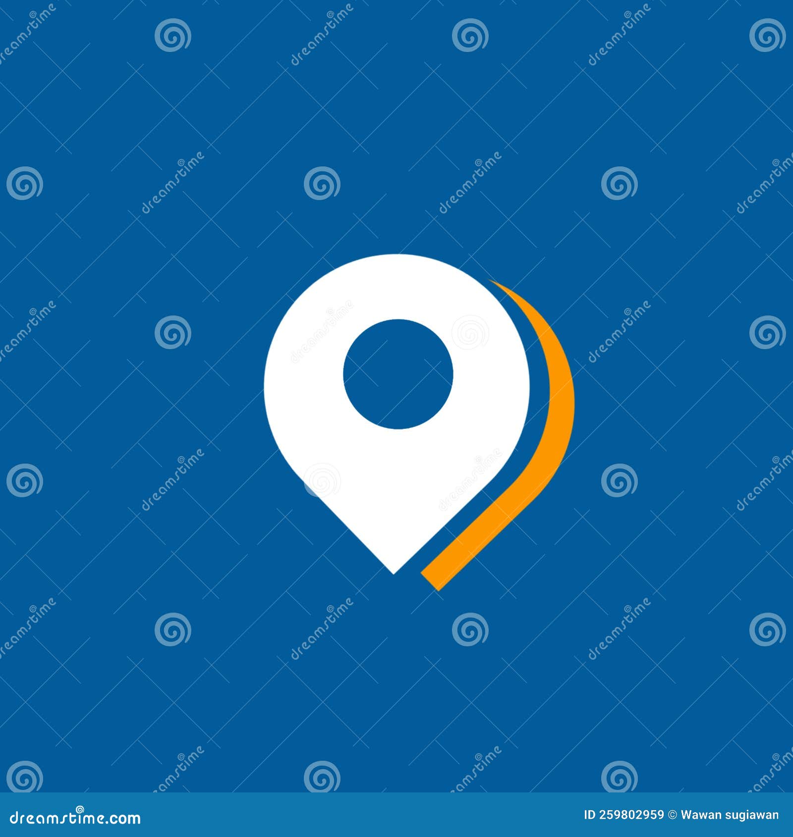 Logo maps google stock illustration. Illustration of maps - 259802959