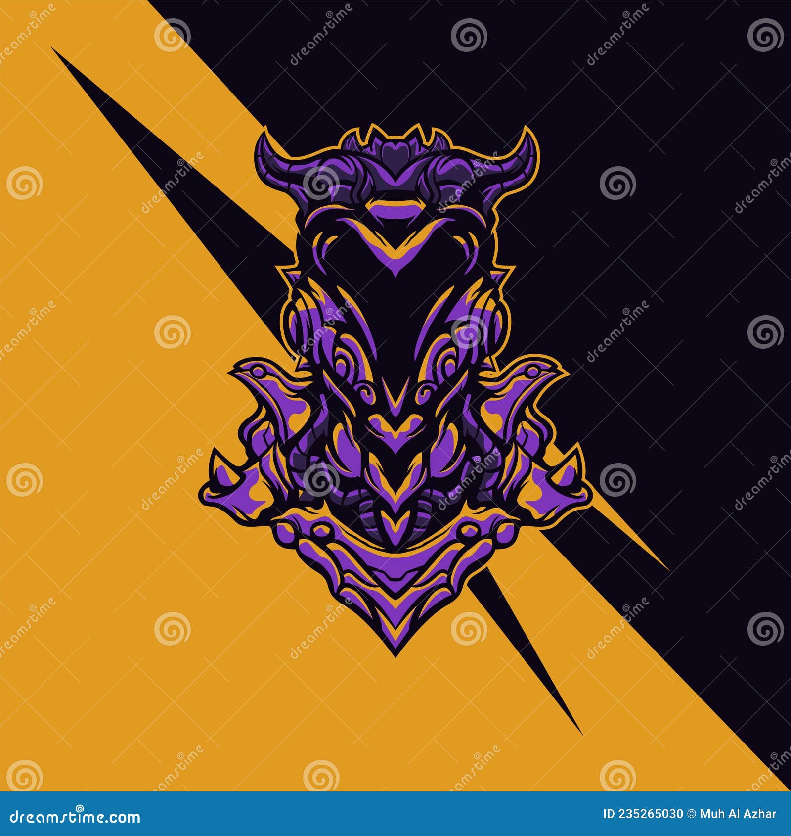 Dark Rangers Team stock vector. Illustration of flat - 235265030