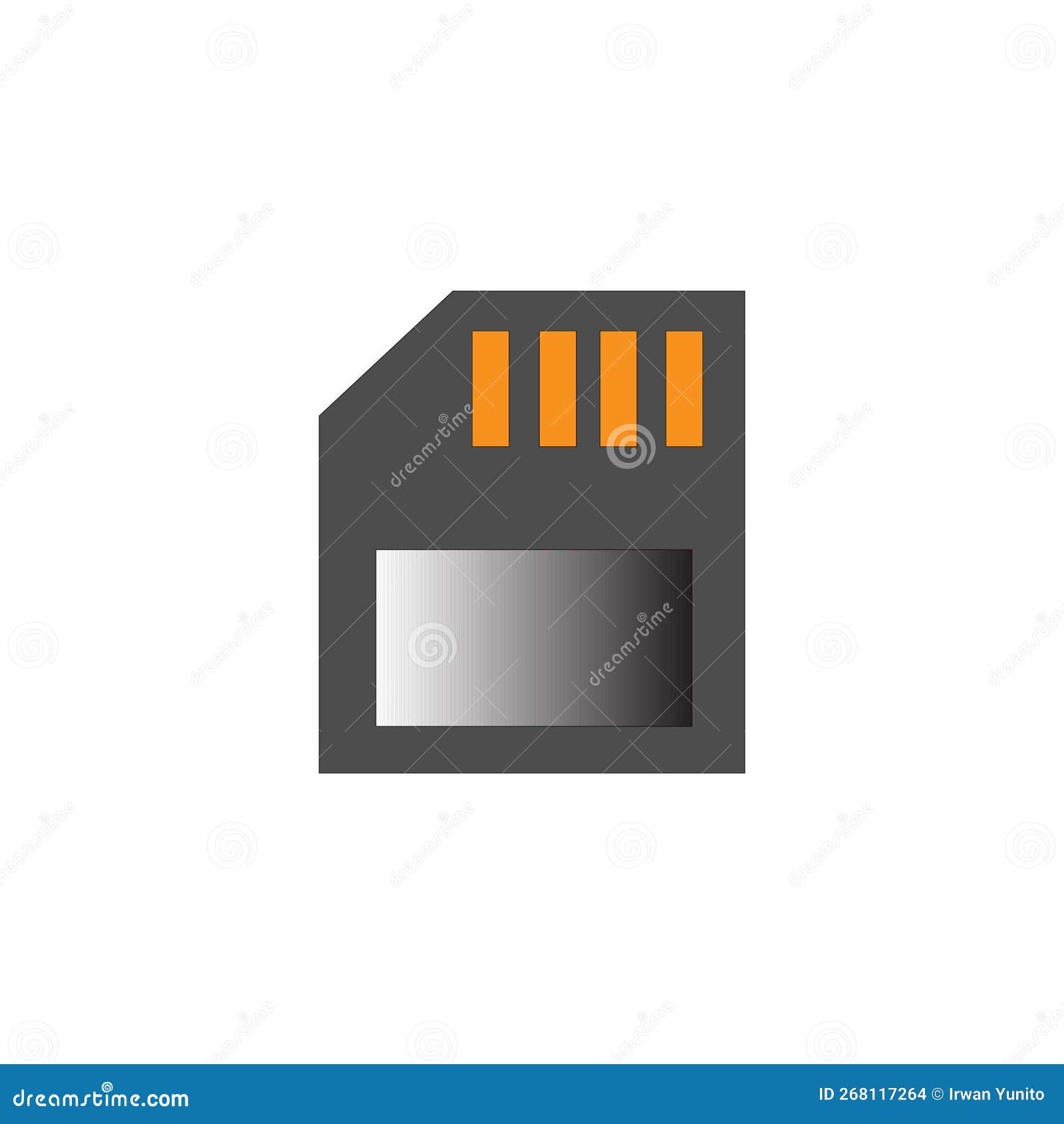 Logo Memory Card Illustration Design Stock Illustration - Illustration ...