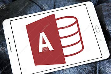 Microsoft Office Access Logo Editorial Image - Image of icons, database ...