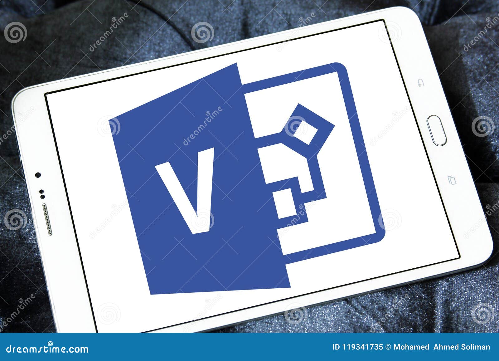 Logo Microsofts Visio redaktionelles bild. Bild von computer - 119341735