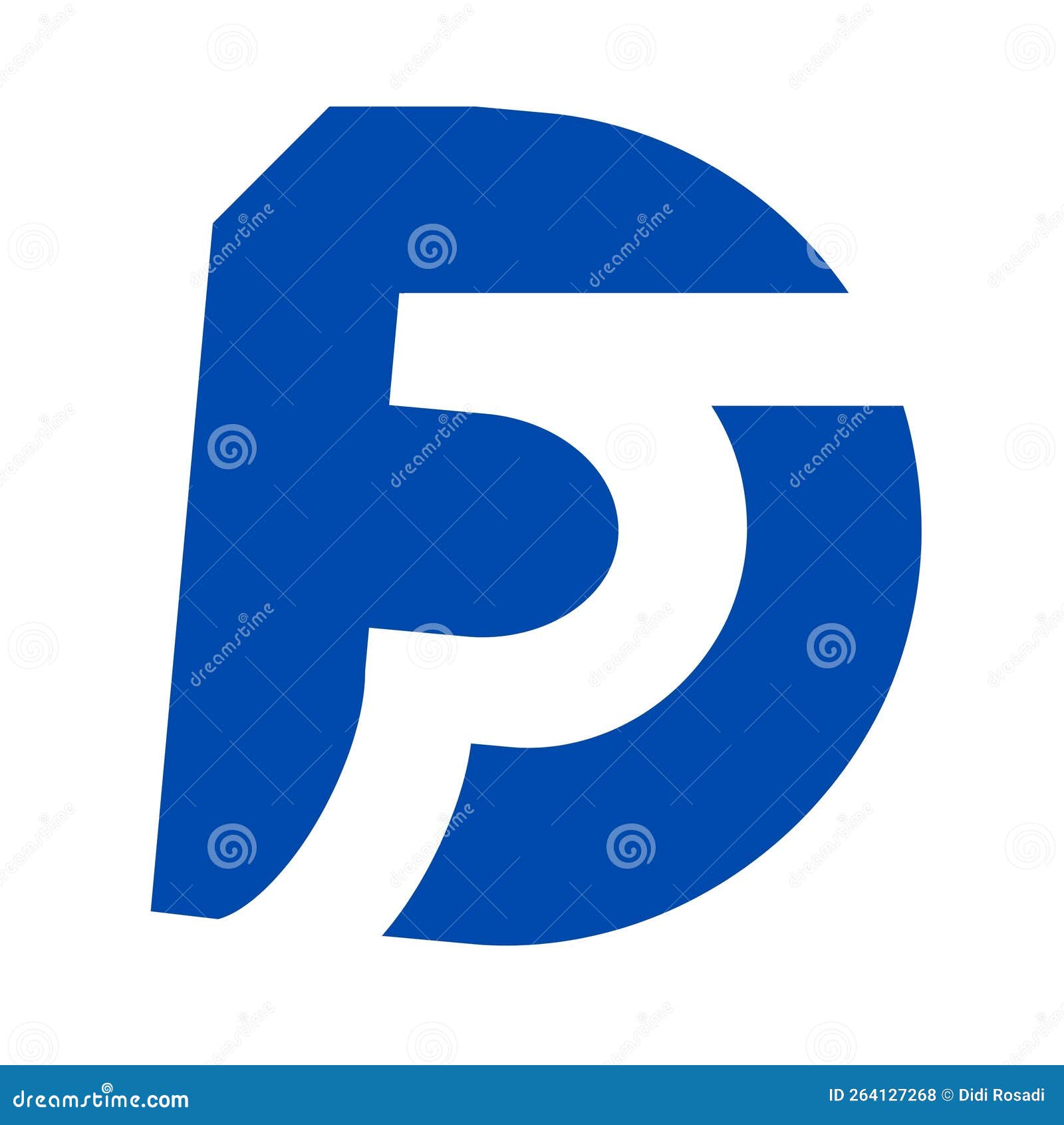 Cool DF FD LDF Logo. Simple and Unique Letter D Design with Letter F ...