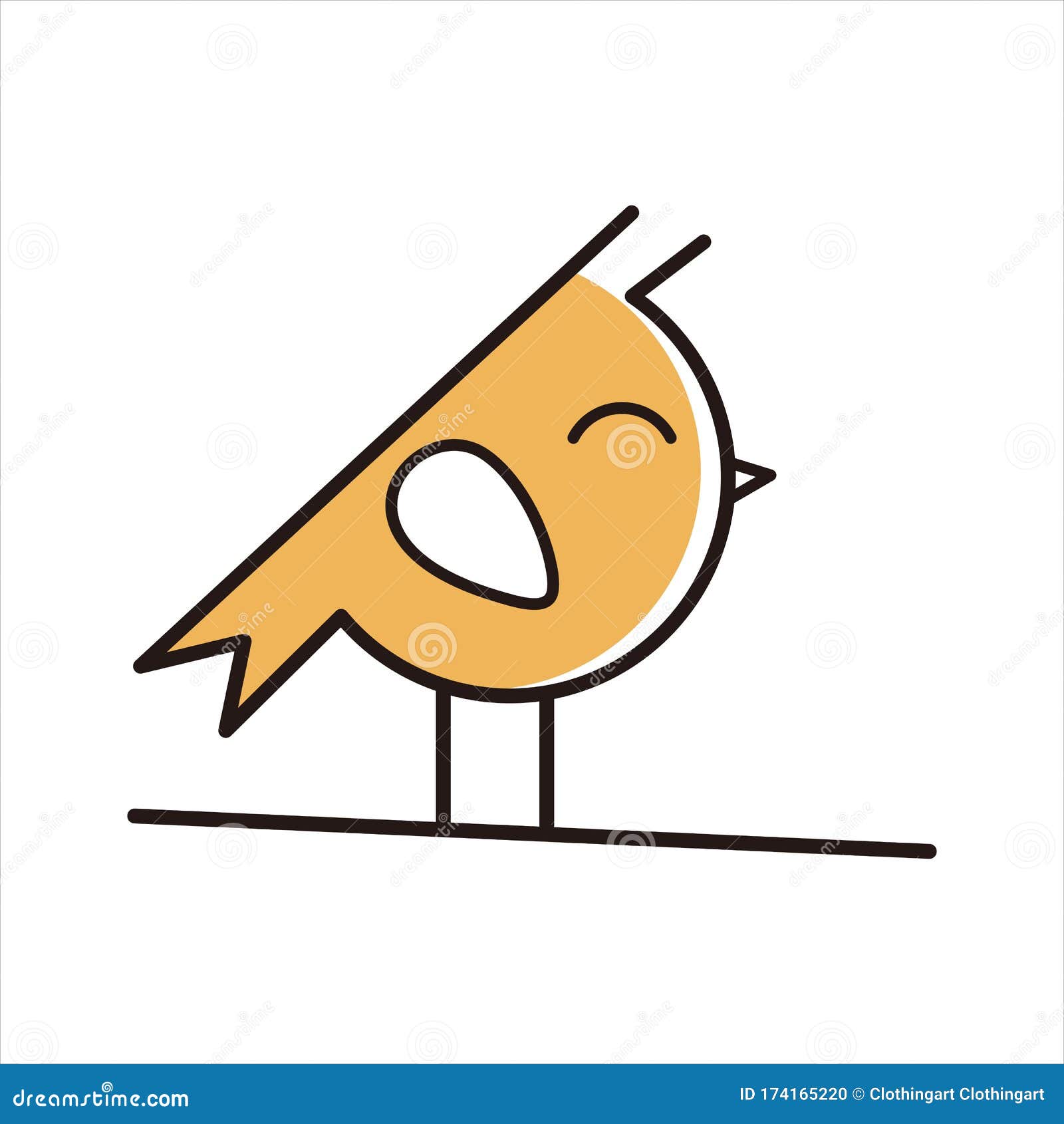 Minimalist Birds Sketch Vector Seamless Pattern | CartoonDealer.com ...