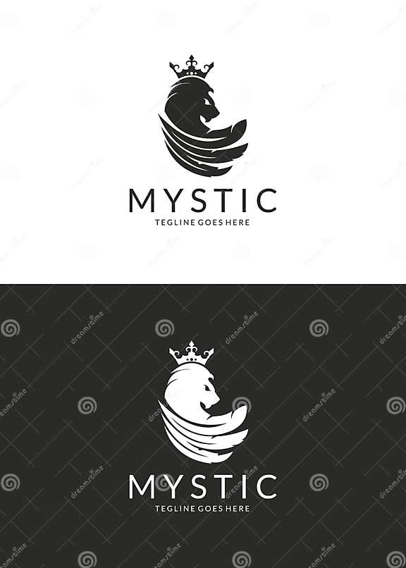 Logo mistico illustrazione vettoriale. Illustrazione di emblema - 84246326