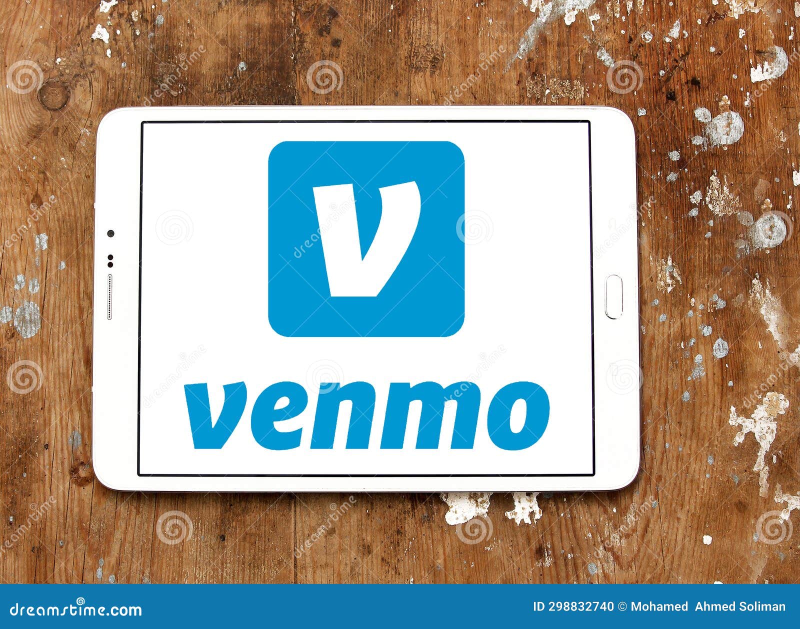 Venmo payments logo editorial image. Image of cellphone - 298832740