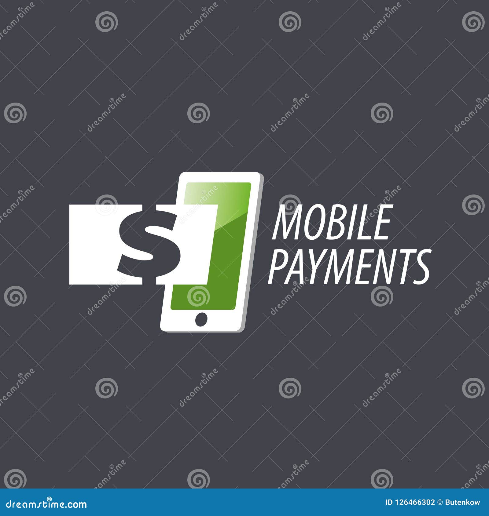 Logo mobile payments stock vector. Illustration of communication ...
