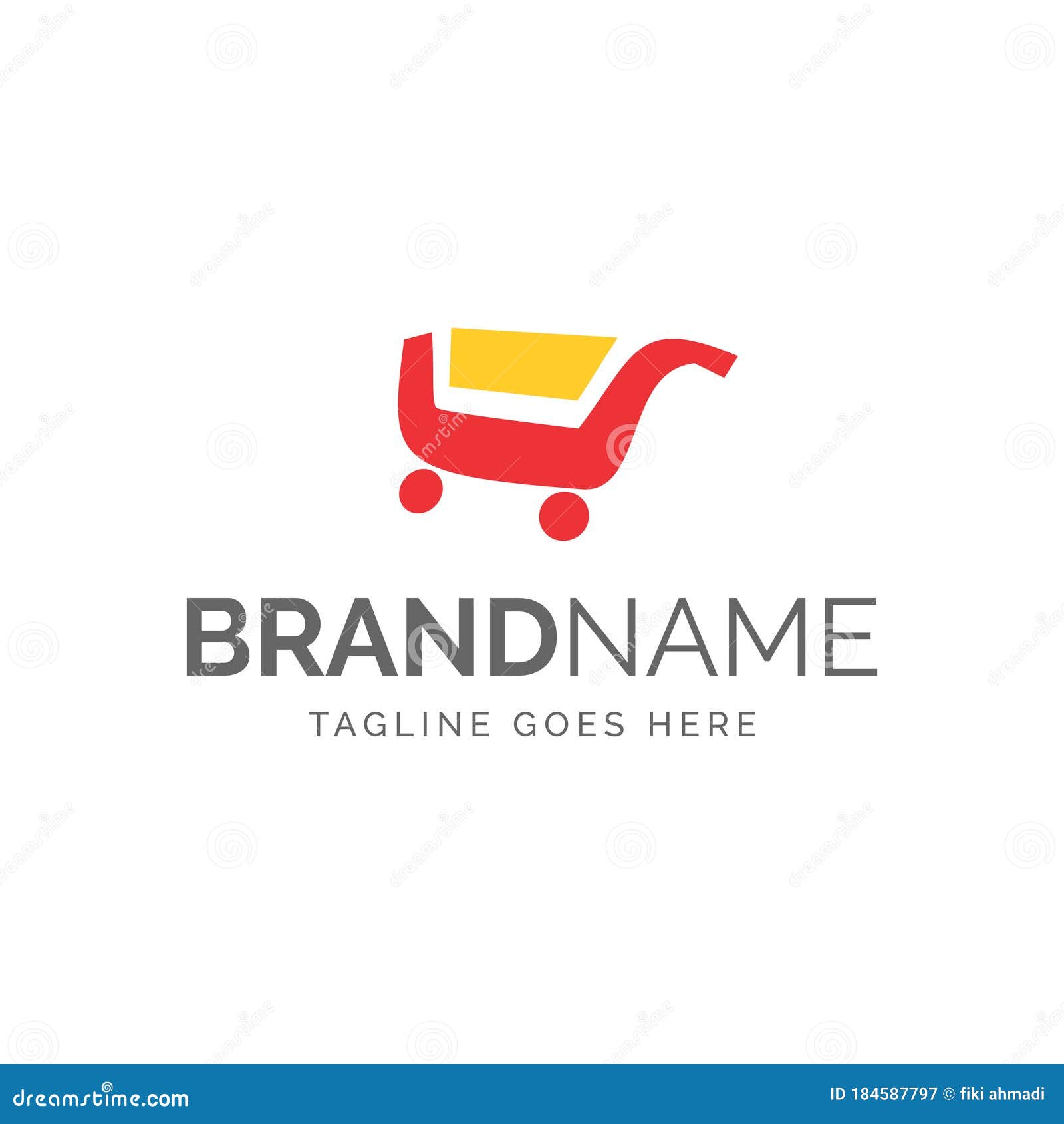 Logo of Modern Abstract Trolley Stock Vector - Illustration of customer ...