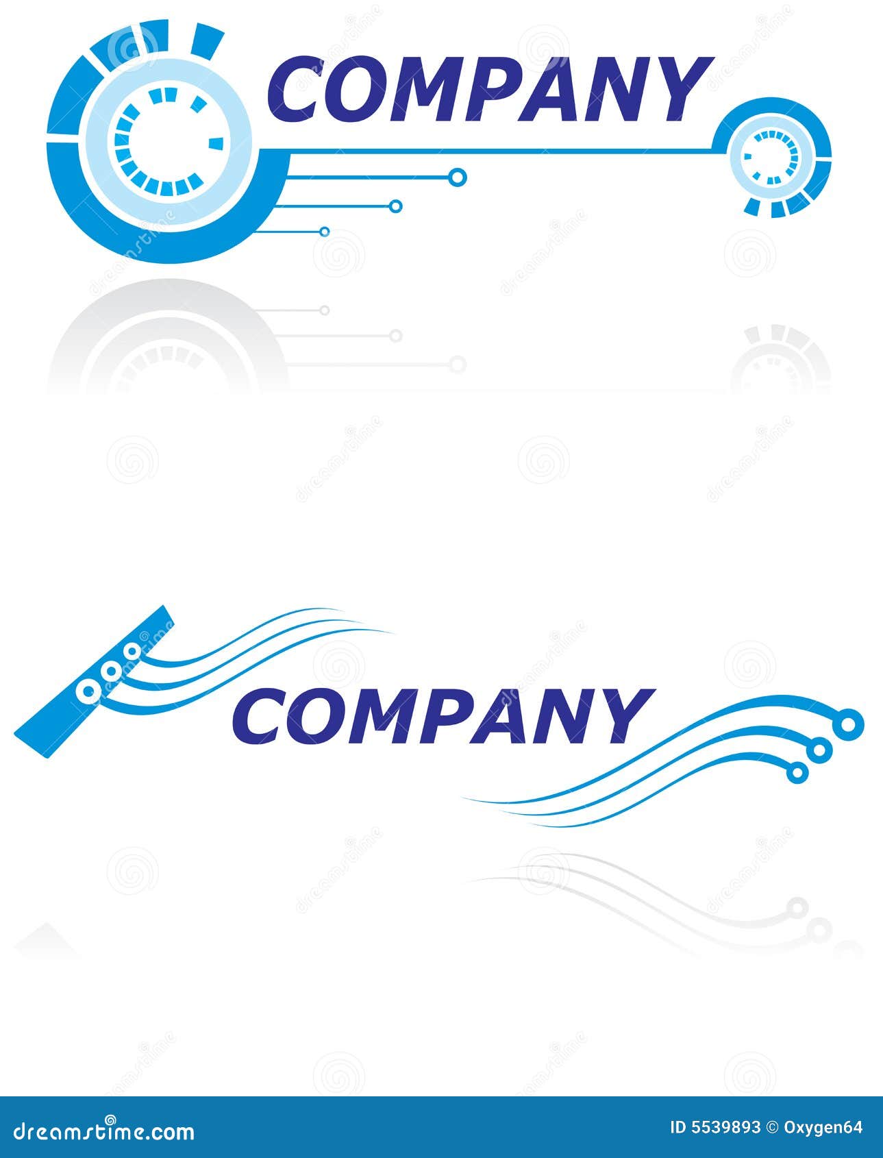 Logo for modern company stock vector. Illustration of simple - 5539893