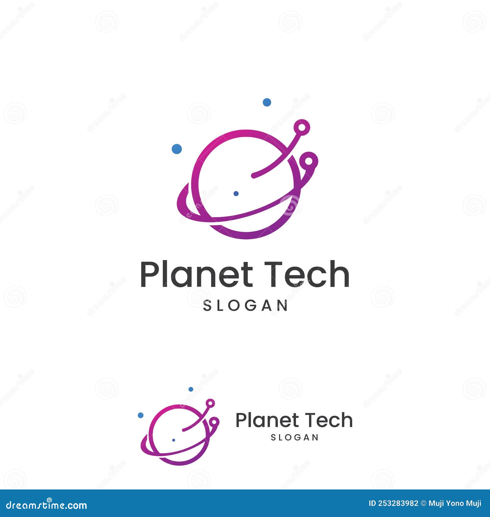 Modern Digital Tech World Logo, Global or Tech Planet, and Digital Tech ...