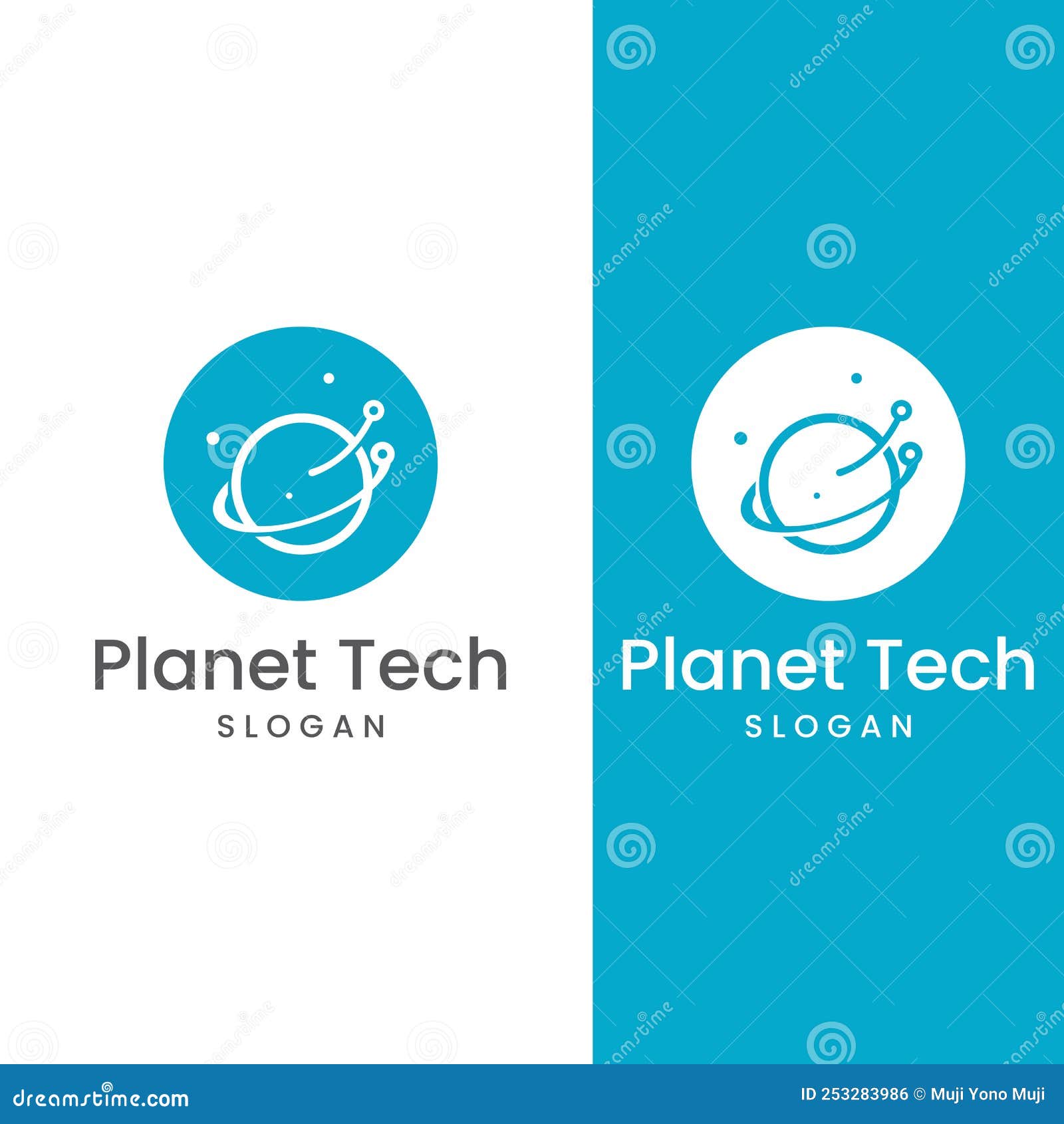 Modern Digital Tech World Logo, Global or Tech Planet, and Digital Tech ...