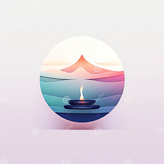 Logo for Modern Spa. Modern Color Palette in Gradient. Stock ...