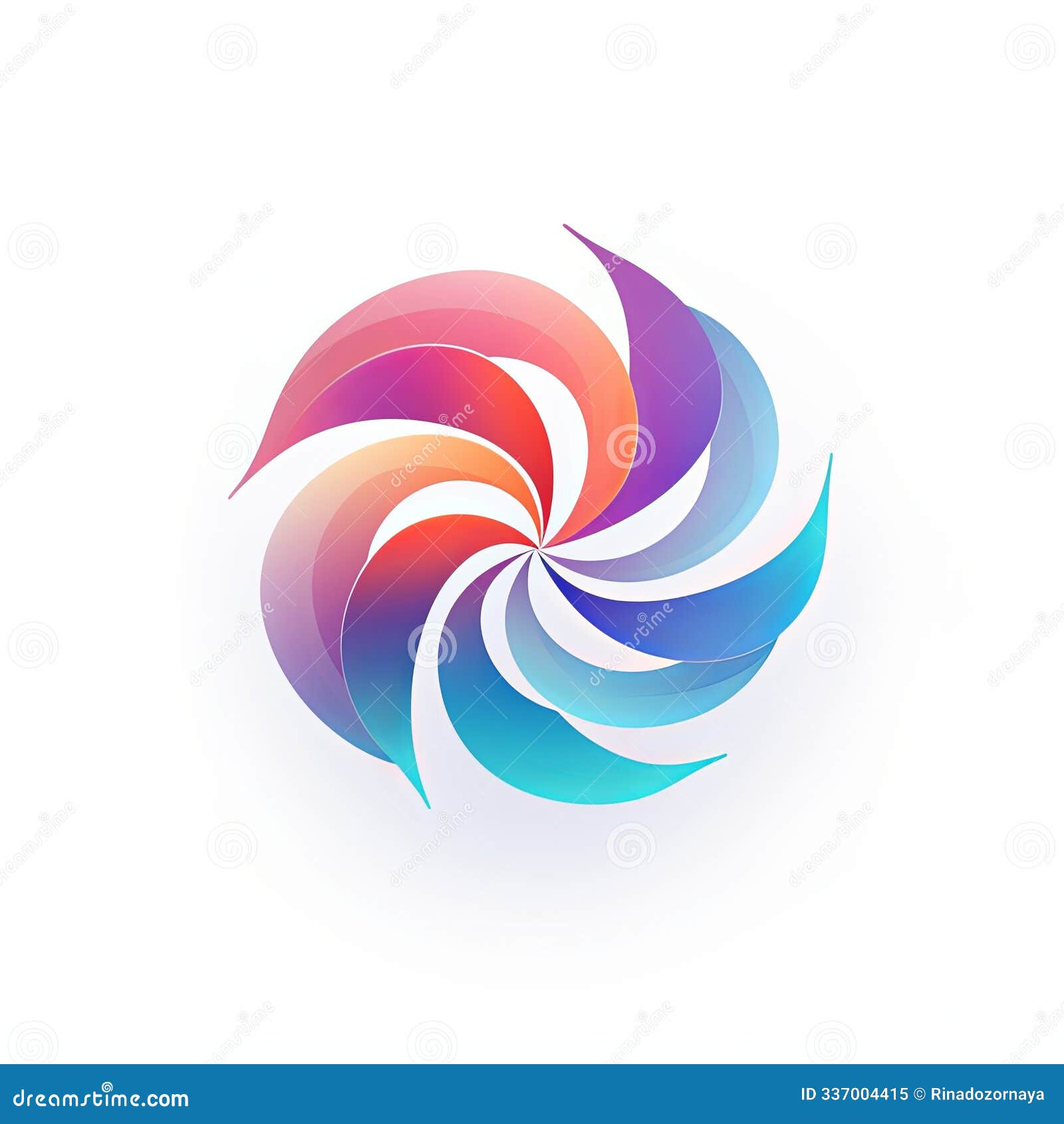 Logo for Modern Spa. Modern Color Palette in Gradient. Stock ...