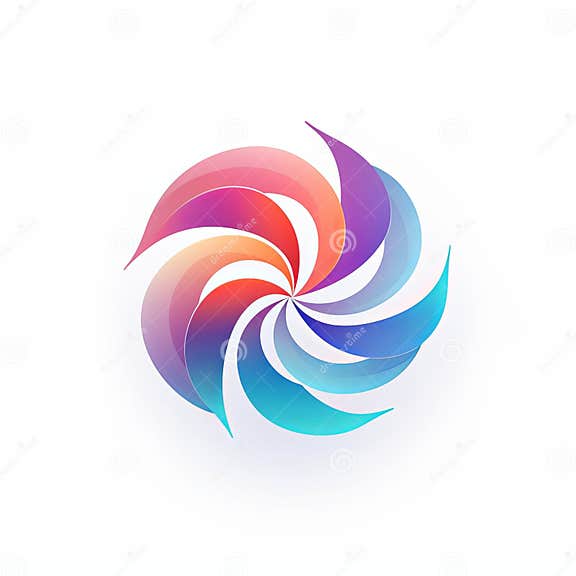 Logo for Modern Spa. Modern Color Palette in Gradient. Stock ...