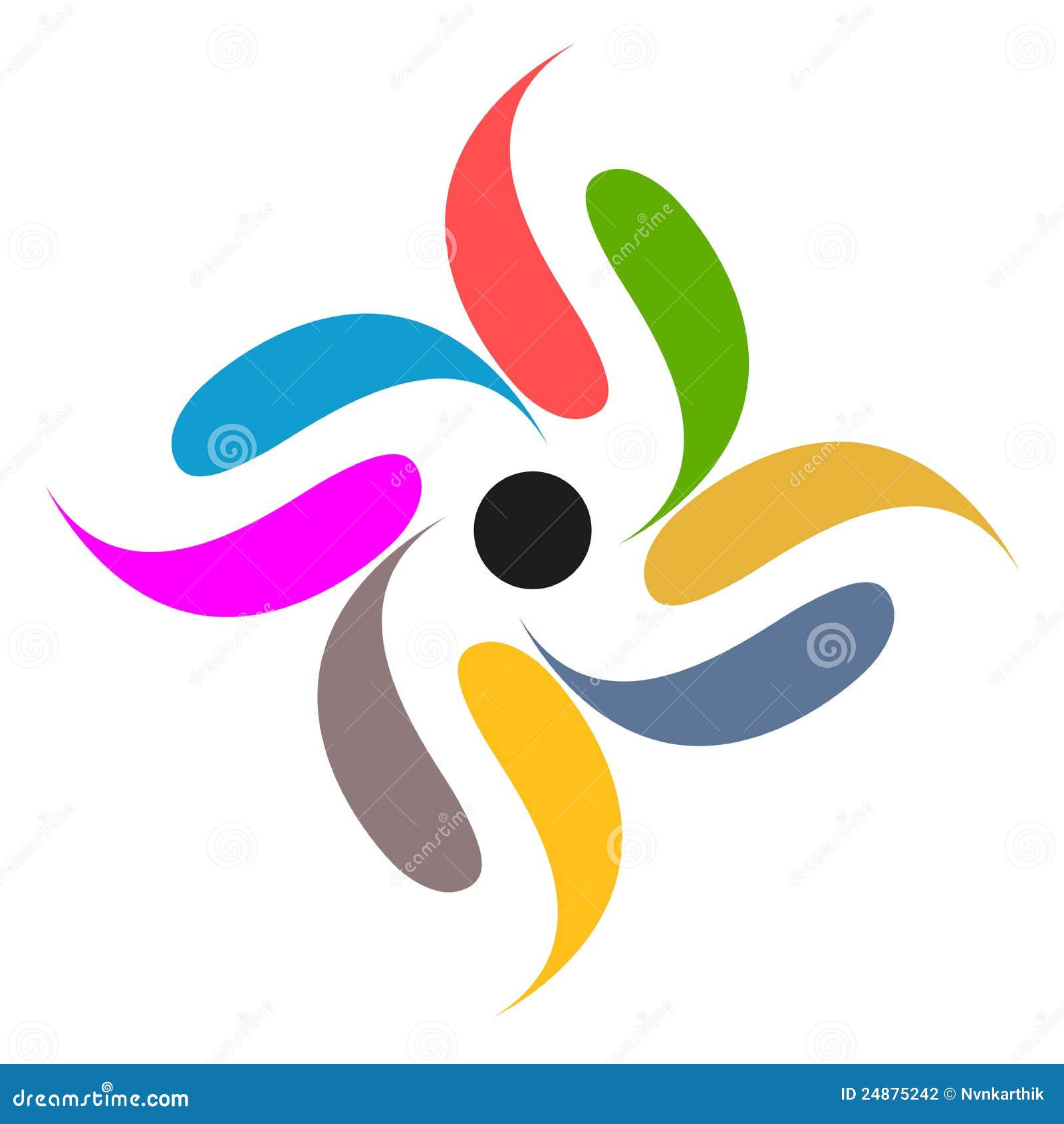 Logo moderne illustration de vecteur. Illustration du dessin - 24875242