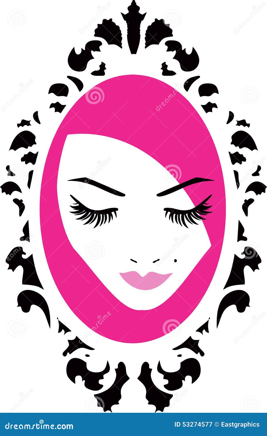 Logo moderno di bellezza illustrazione vettoriale. Illustrazione di ...