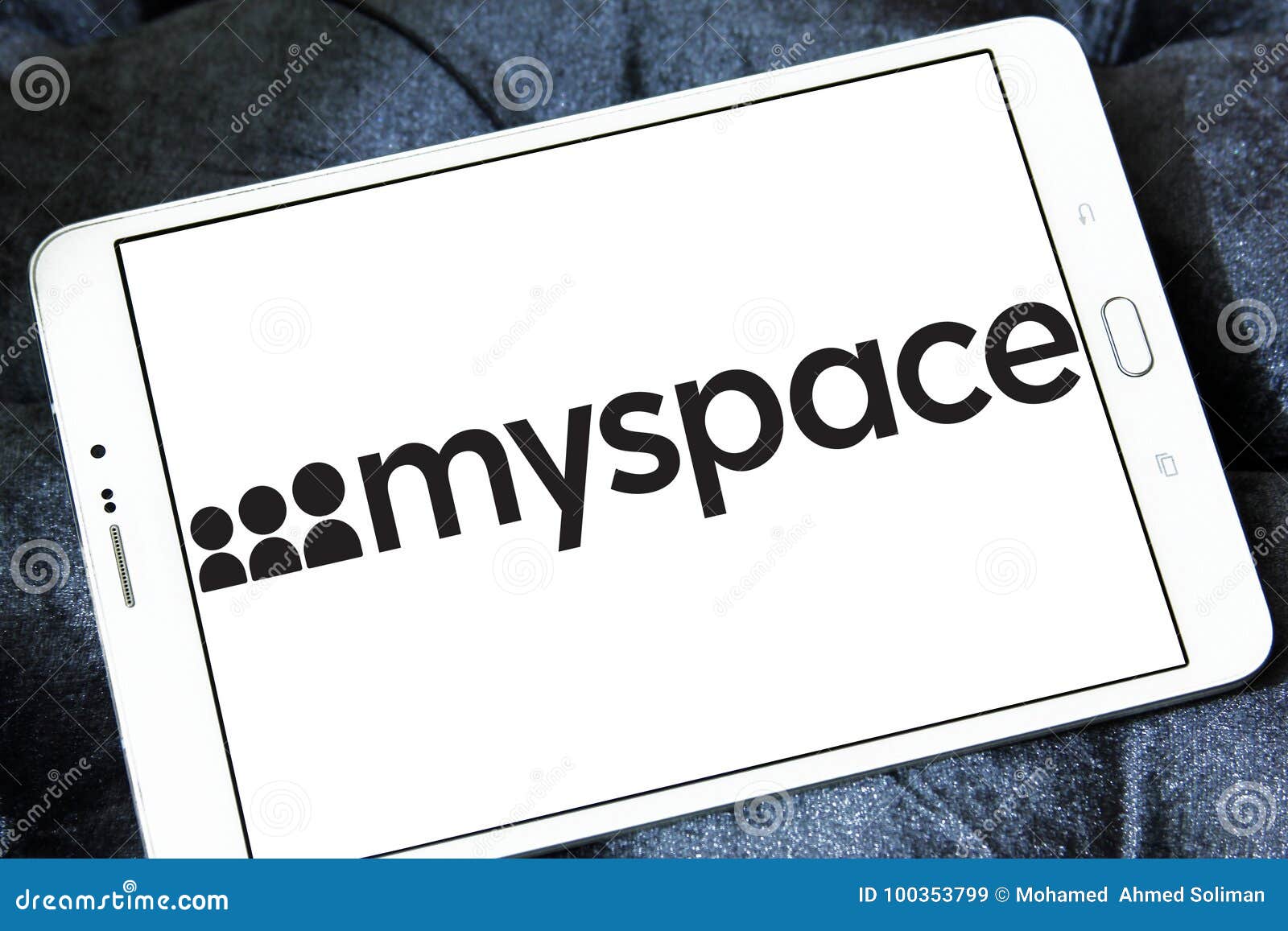 Myspace Social Networking Website Logo Editorial Stock Image - Image of ...