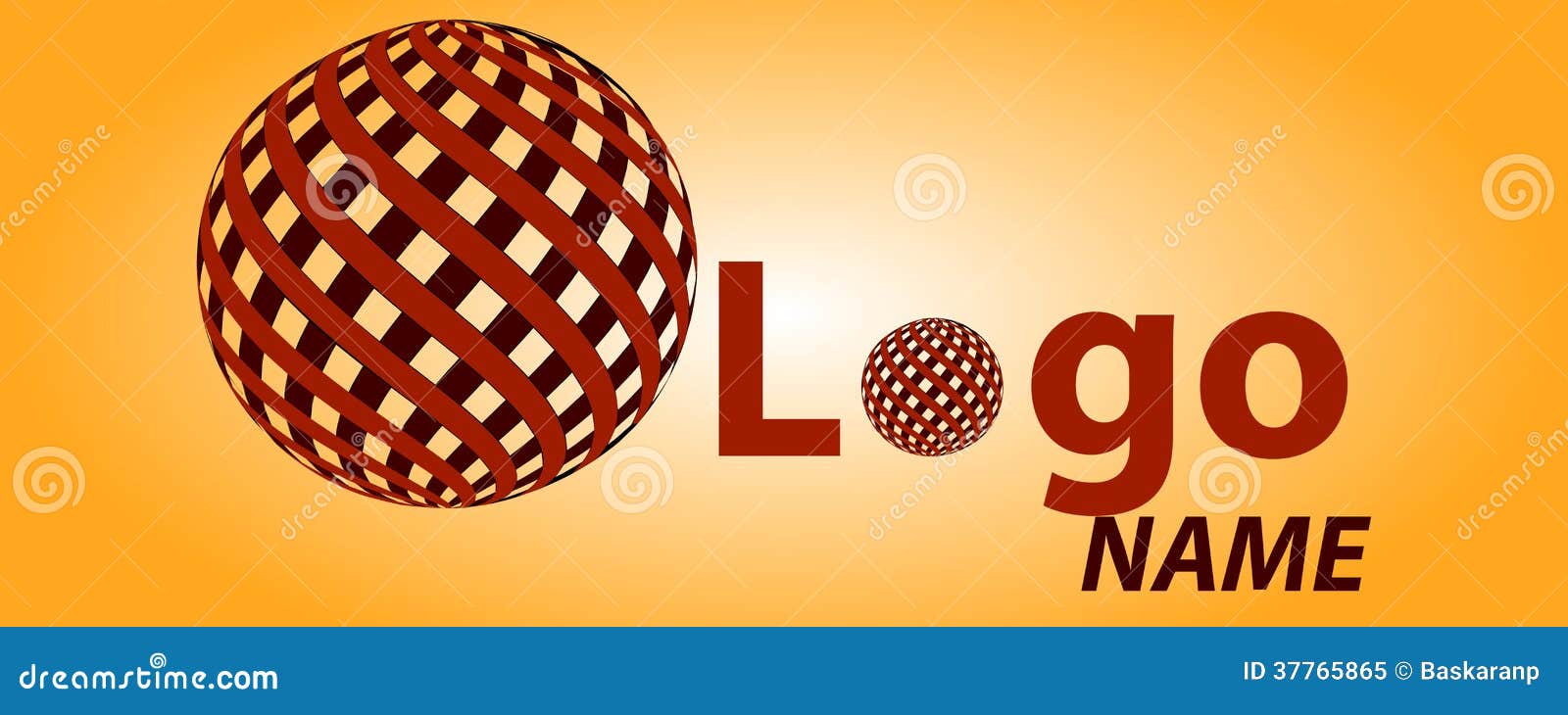 Logo Name stock vector. Illustration of modern, symbol - 37765865