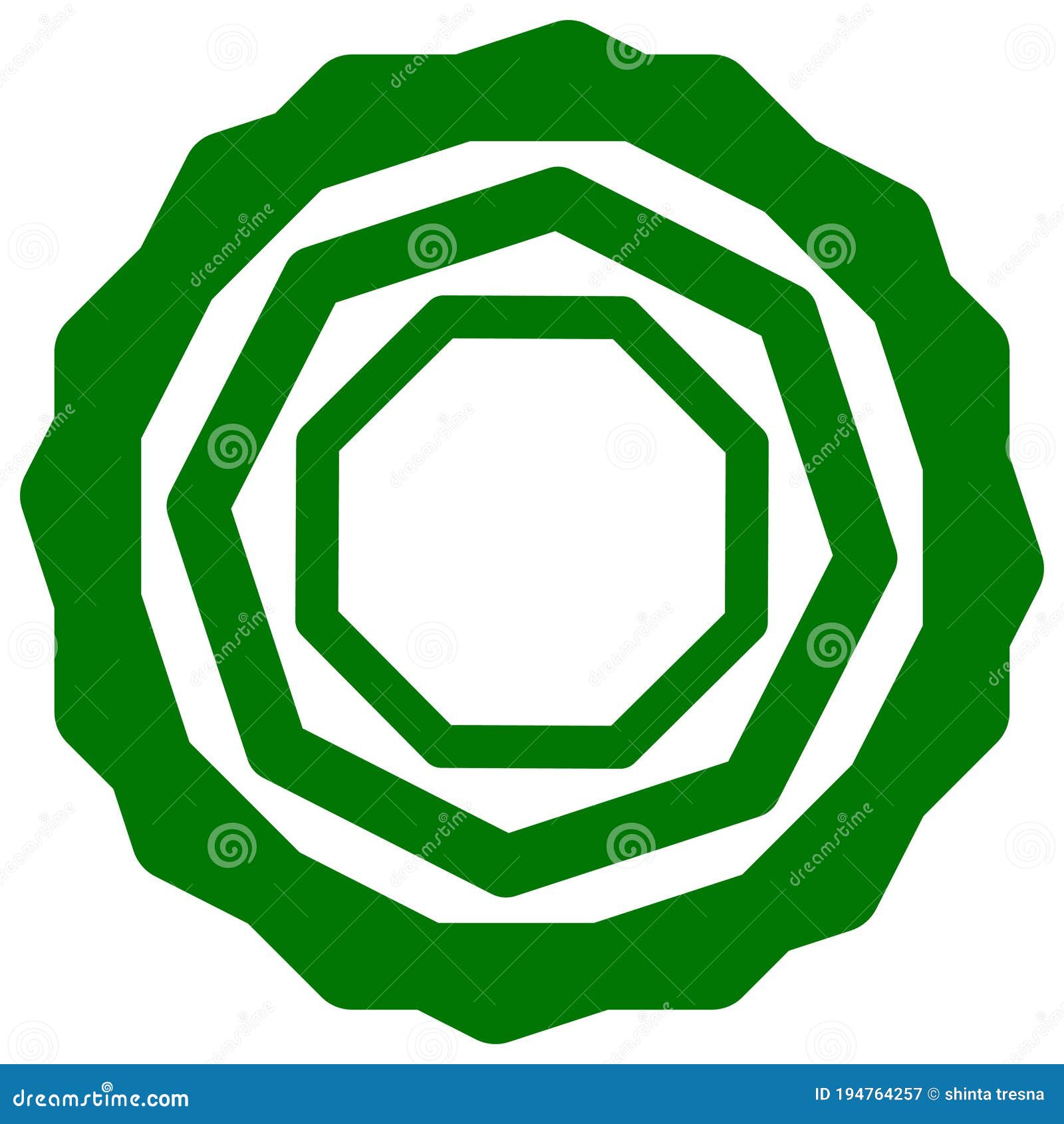 Exagon Logo With The Letters FFA Design Cartoon Vector | CartoonDealer ...