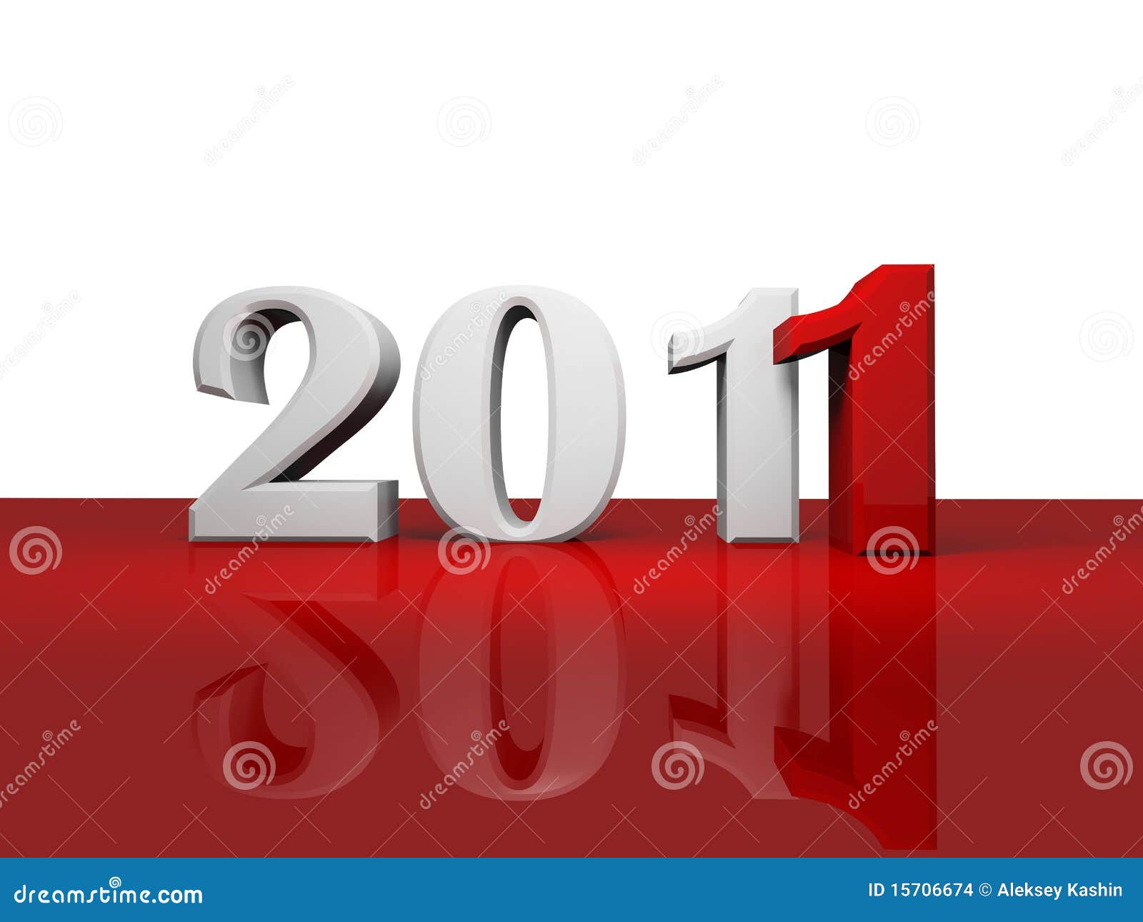 Logo of new 2011 stock illustration. Illustration of inspiration - 15706674
