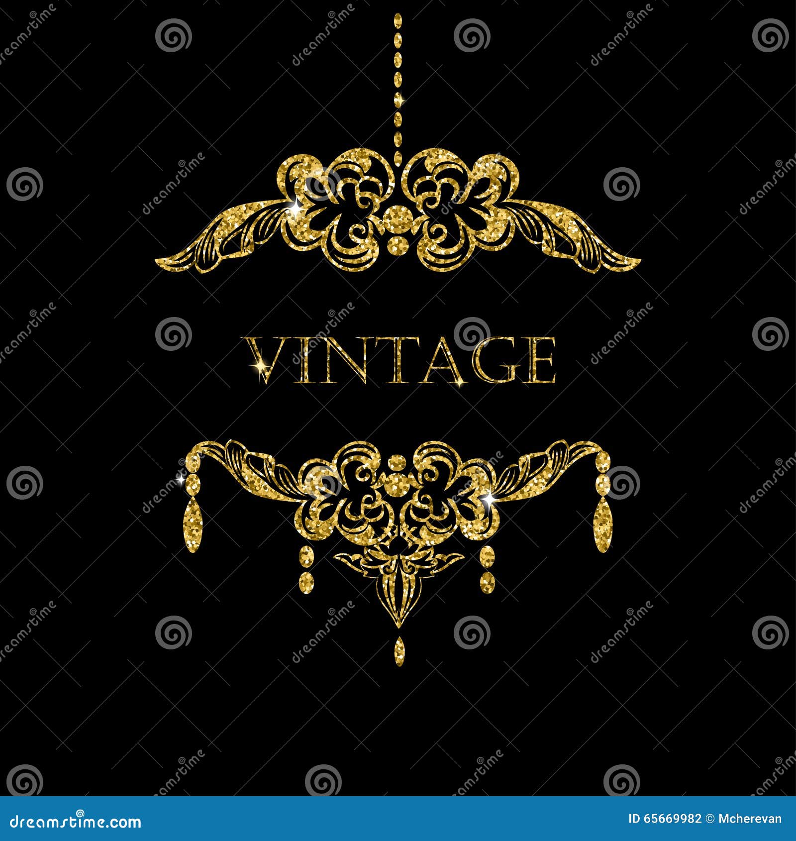 Logo Noir De Silhouette De Lustre Illustration Stock - Illustration du ...